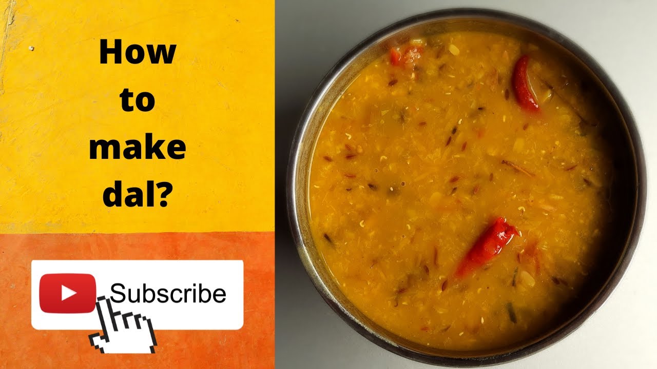 How to make dal? - YouTube
