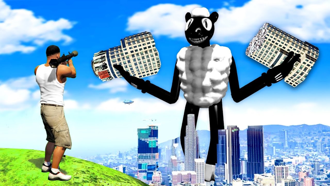 GTA 5 - CARTOON SHEEP zerstört LOS SANTOS!! - YouTube