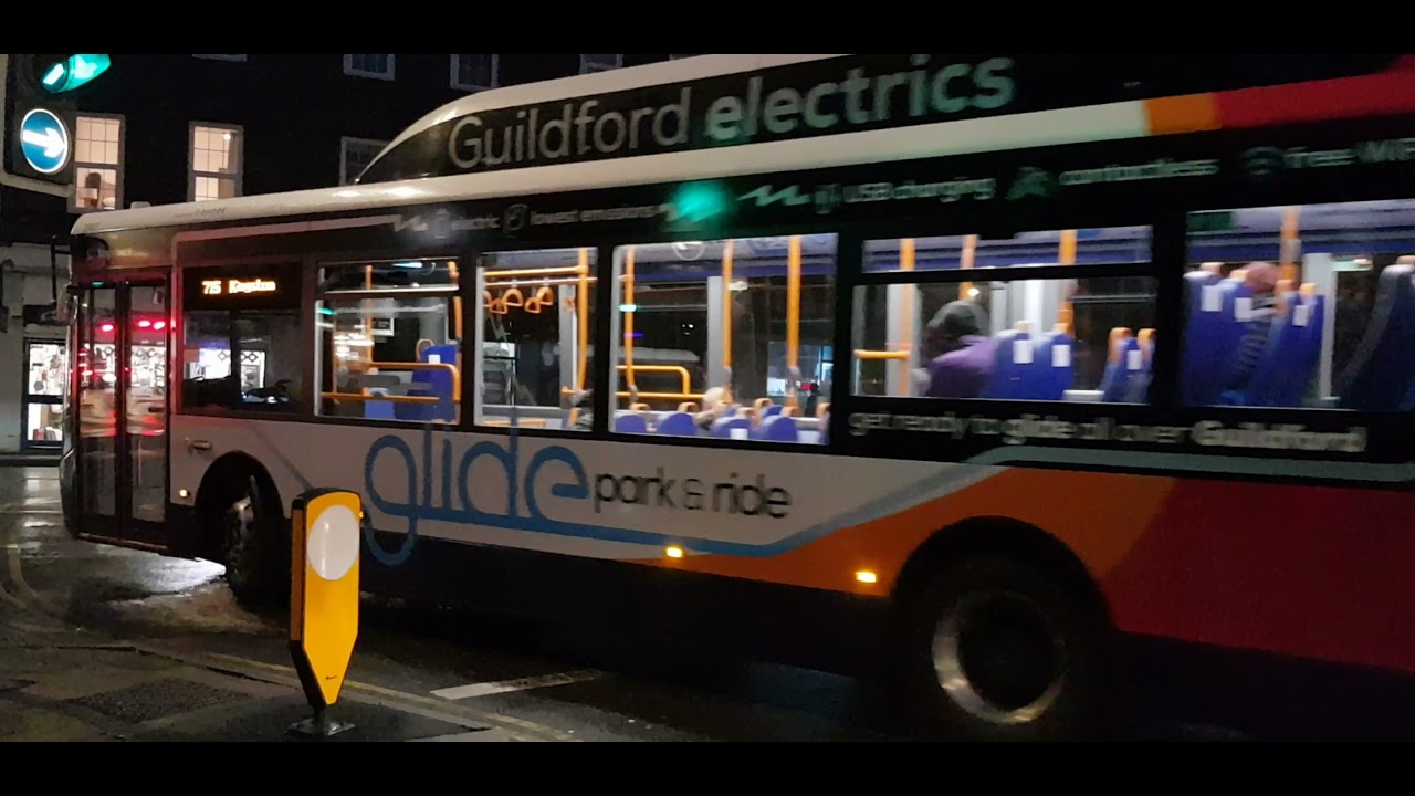 Here is the stagecoach bus 29107 on the number 715 in Guildford ...