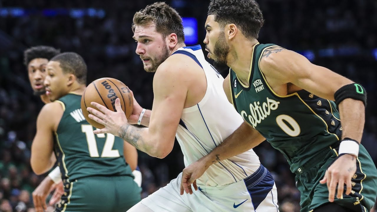 Tatum 37 Pts Blocks Luka 42 Pts In 4th QTR! 2022-23 NBA Season - YouTube