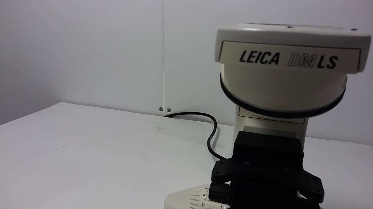 Leica DM LS Microscope Base - 11466 - YouTube