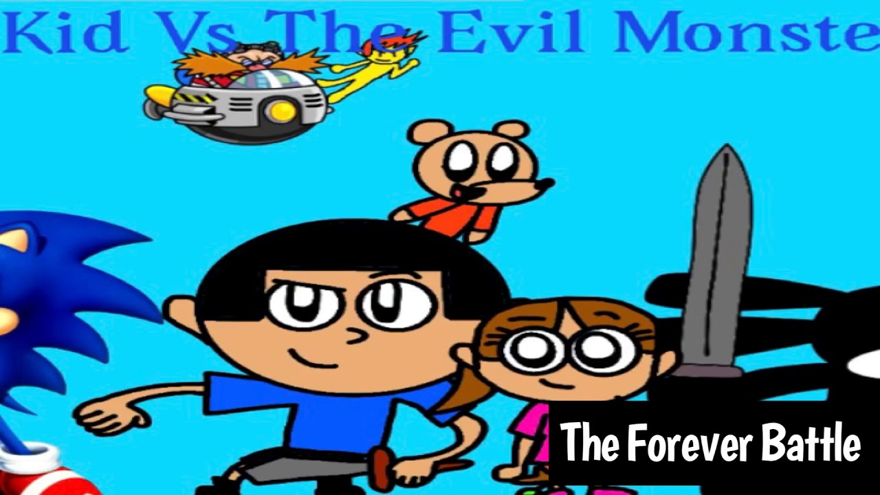 GamerKid vs the evil Monsters 2 Song - YouTube