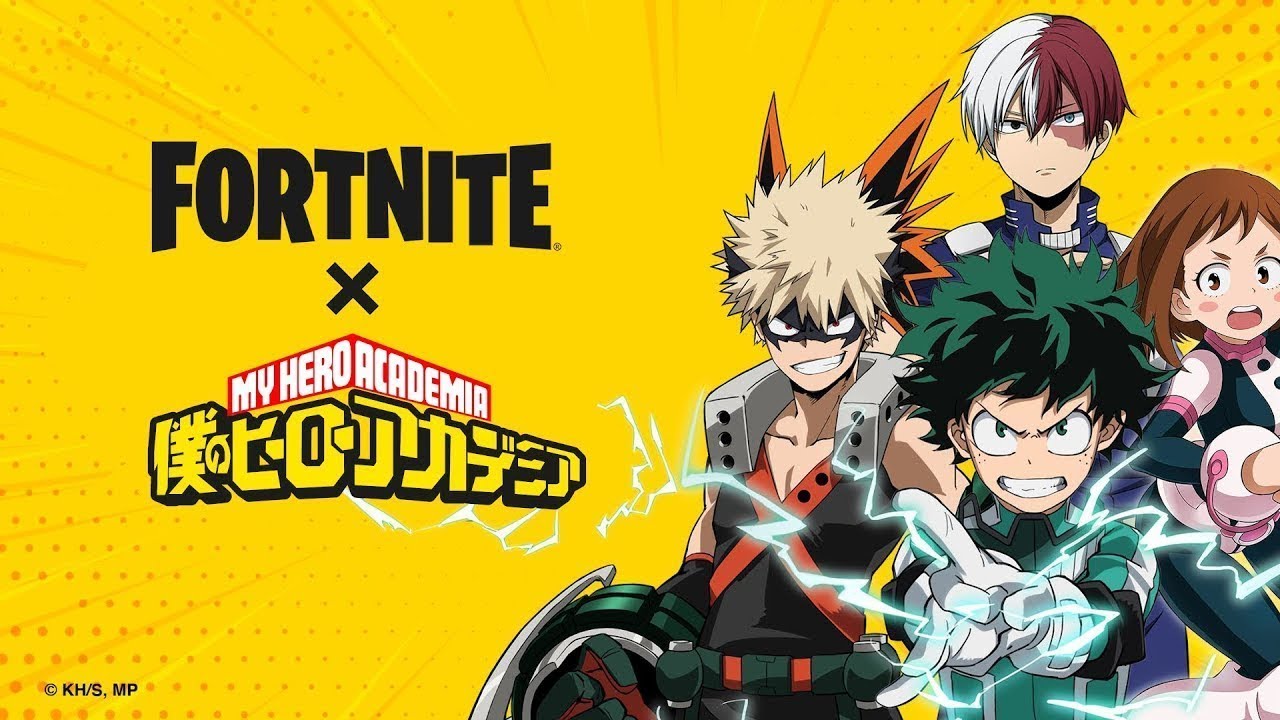 🔴*NEW* FORTNITE x MY HERO ACADEMIA UPDATE IS HERE! (Fortnite Live ...