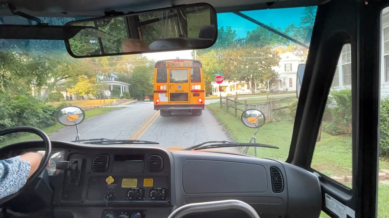 Sc School Bus Ride Along 8/1/23 - YouTube