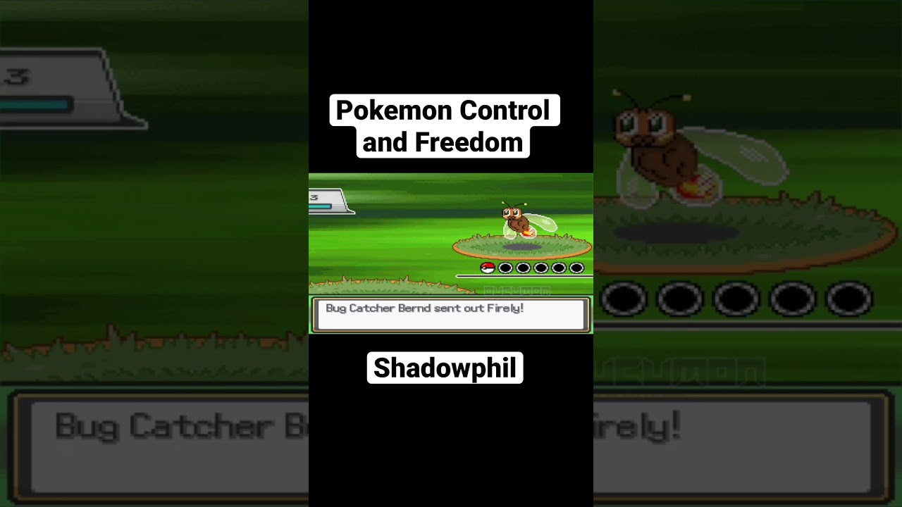Fan-made Game Pokemon Control or Freedom Gameplay #Shorts | Ducumon ...