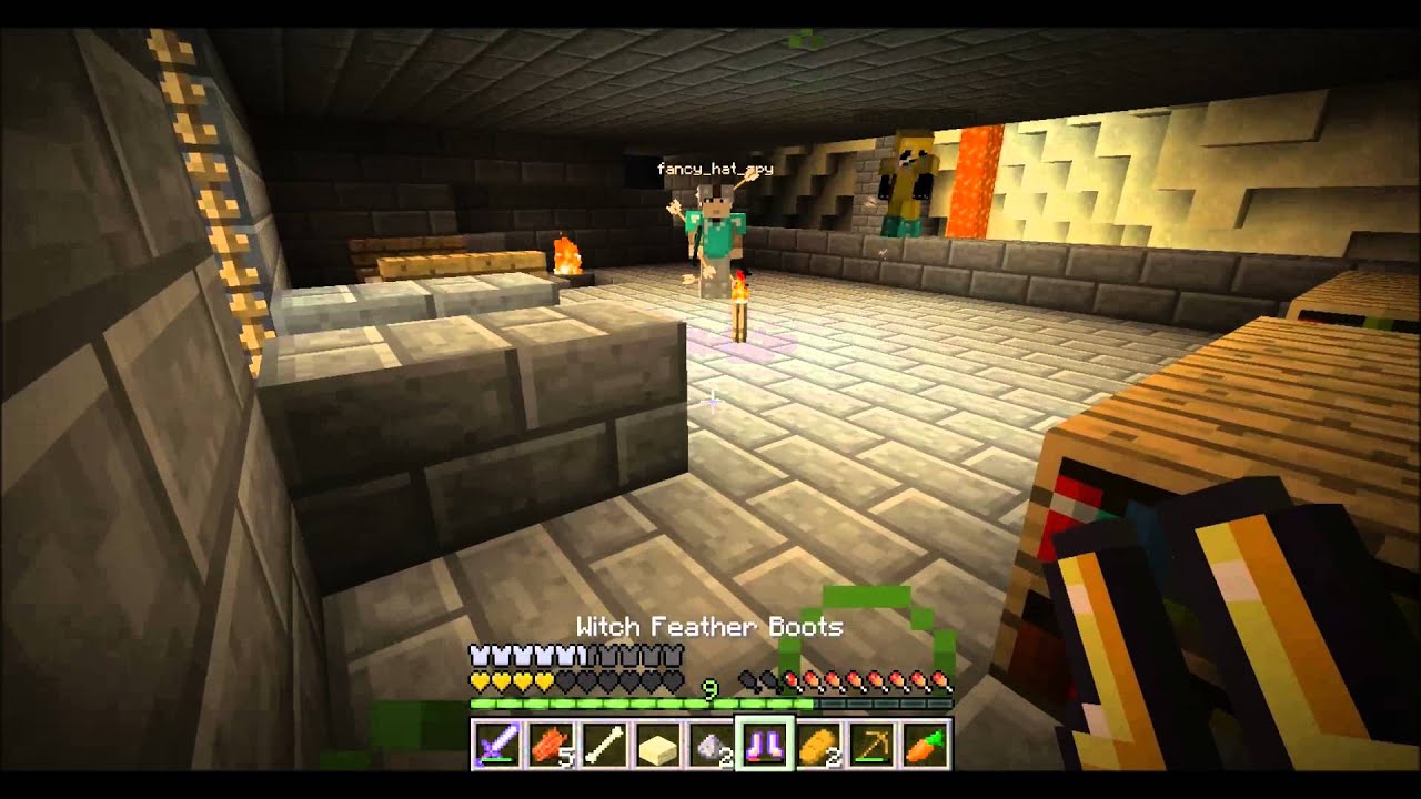 minecraft- inferno mines map Part 2 - YouTube