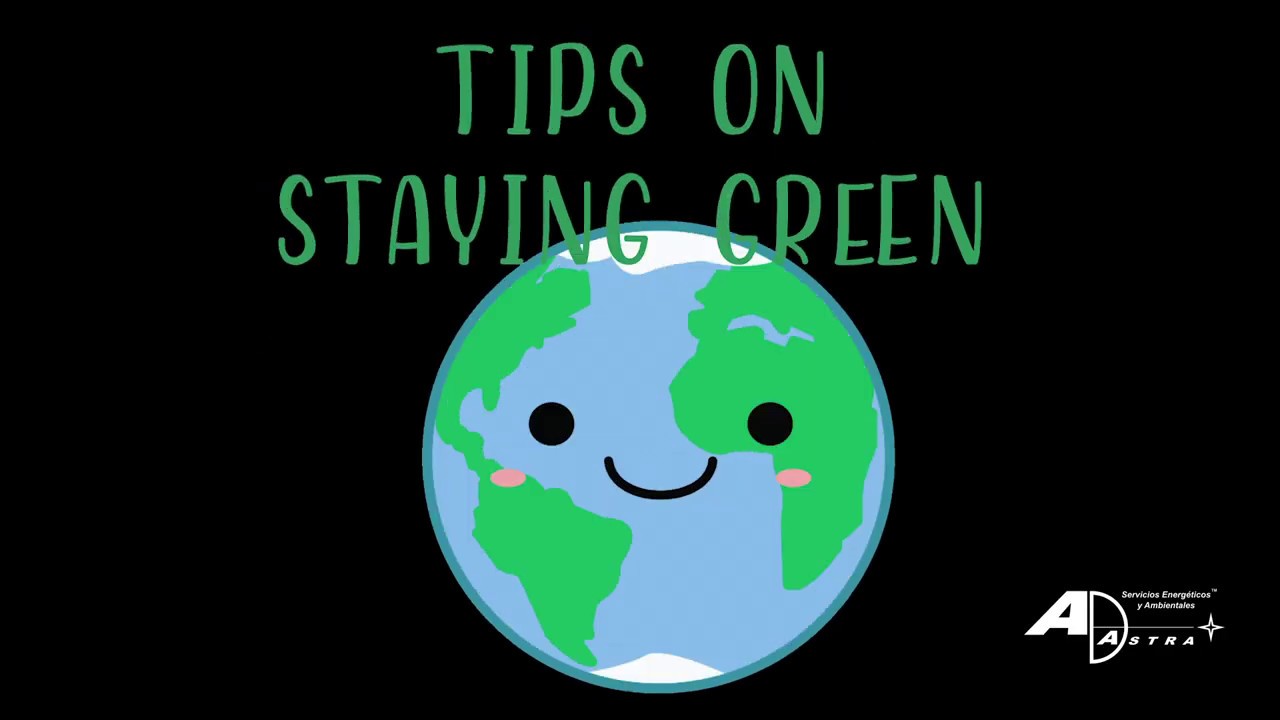 4 Tips to be "Greener" - YouTube