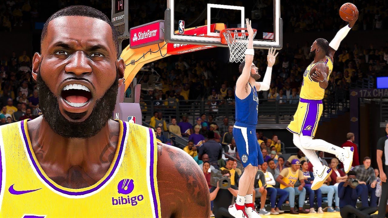 Play Now Online LeBron James is UNSTOPPABLE on NBA 2K24! - YouTube