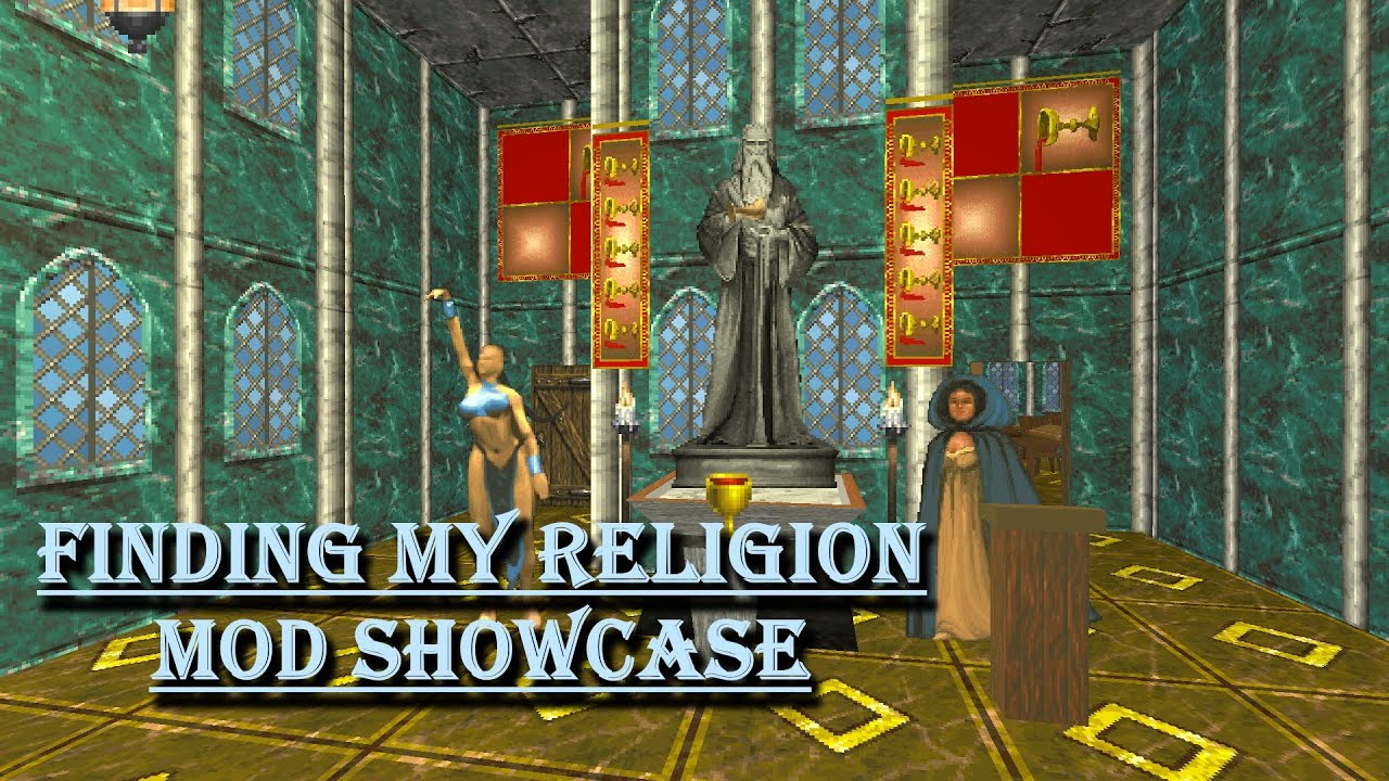 Daggerfall Beautiful Temples Overhaul Mod (Finding My Religion Mod Showcase) - YouTube