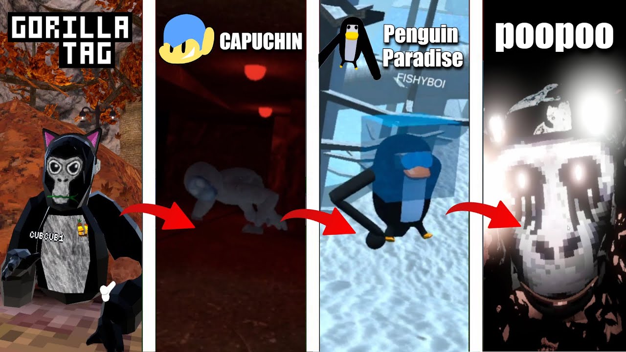 Gorilla Tag But Every Tag I Switch Games (GONE WRONG) - YouTube