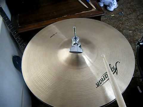 Agazarian cymbals hit-hat and crash - YouTube