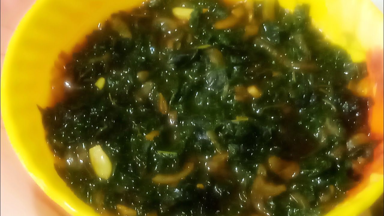 Paat Saag Er Jhol Recipe|পাট শাকের ঝোল|Paat Saag ErJhol Bengali Recipe ...