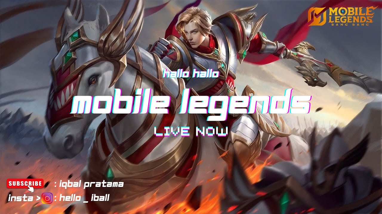 Live Stream Mobile Legends Part 1 - YouTube