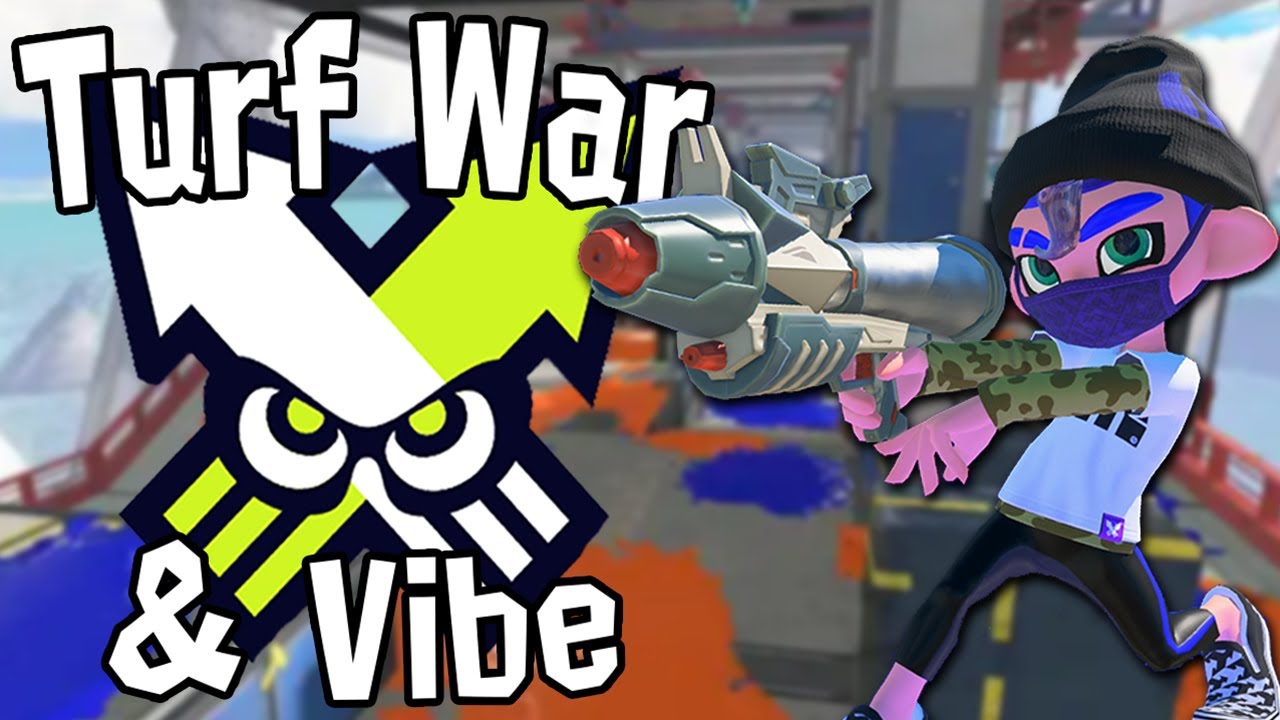 Splatoon 3 | Turf War & Vibe - Splattershot Pro FRZ-N Edition! - YouTube