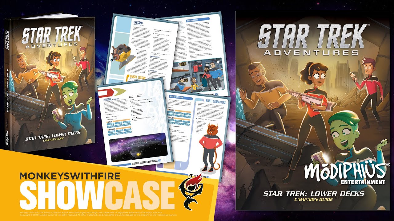 SHOWCASE || STAR TREK: LOWER DECKS CAMPAIGN GUIDE || MODIPHIUS ...