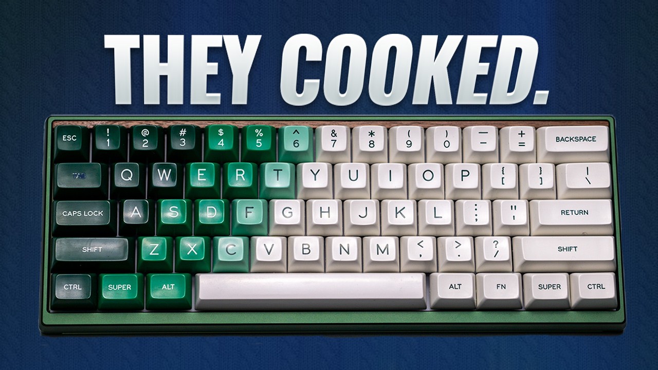 This Mechanical Keyboard is Beautiful! - YouTube