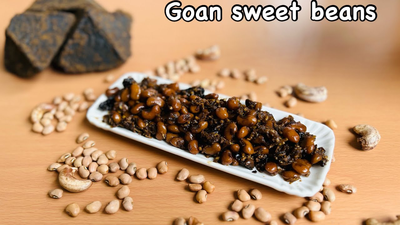 Goan sweet beans (chuvoreochem chun) - YouTube
