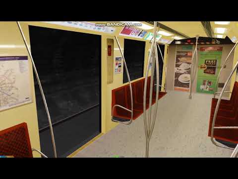 OpenBVE M2-es metró (Déli pályaudvar - Örs vezér tere) (Alstom Metropolis AM5-M2) (420-424) (1/3 ...