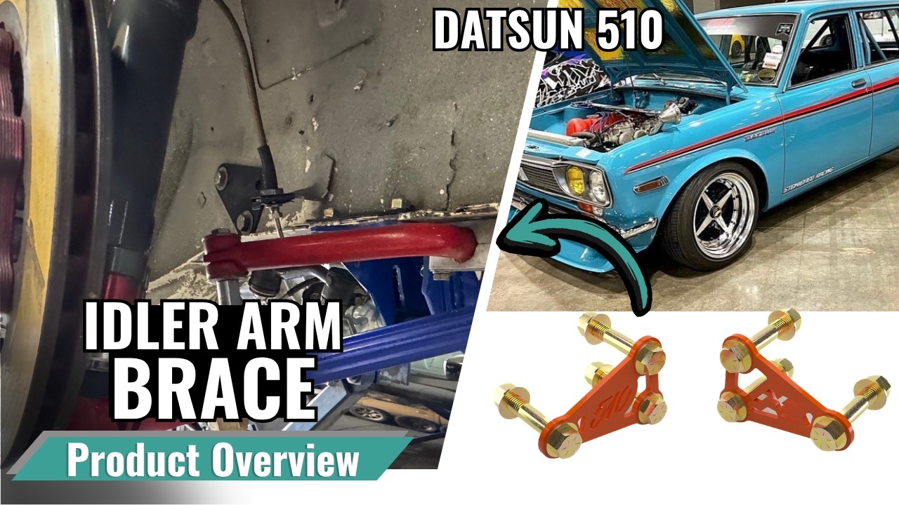 Apex Engineered - 510 Idler Arm Brace - PRODUCT OVERVIEW - YouTube