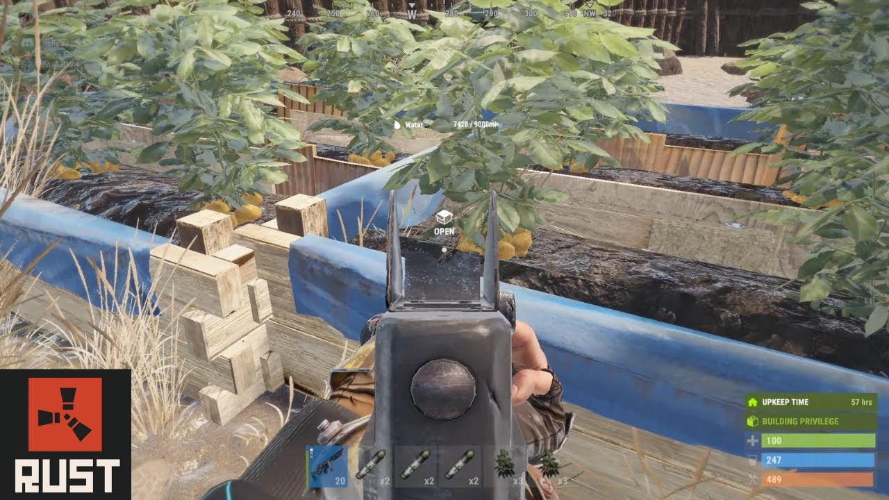 RUST potato Farming - YouTube