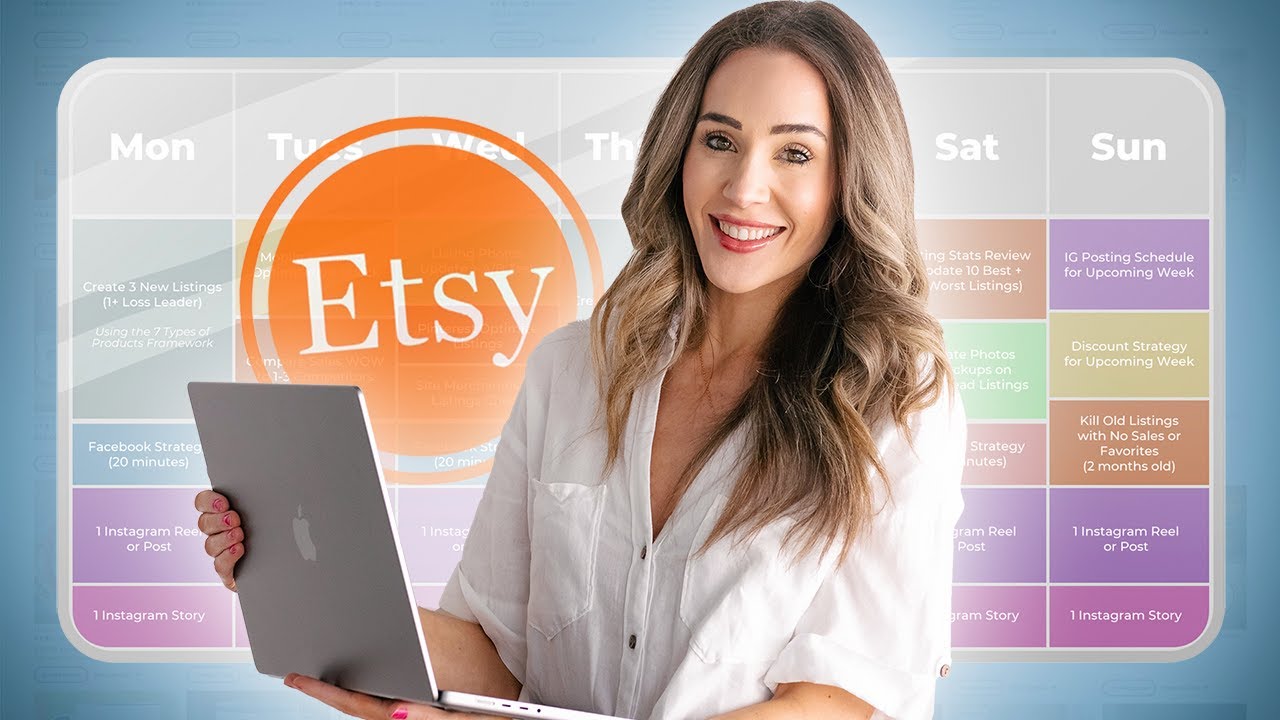 My EXACT Weekly Strategy for $10,000/Month on Etsy 💸 (BEST Etsy Shop ...