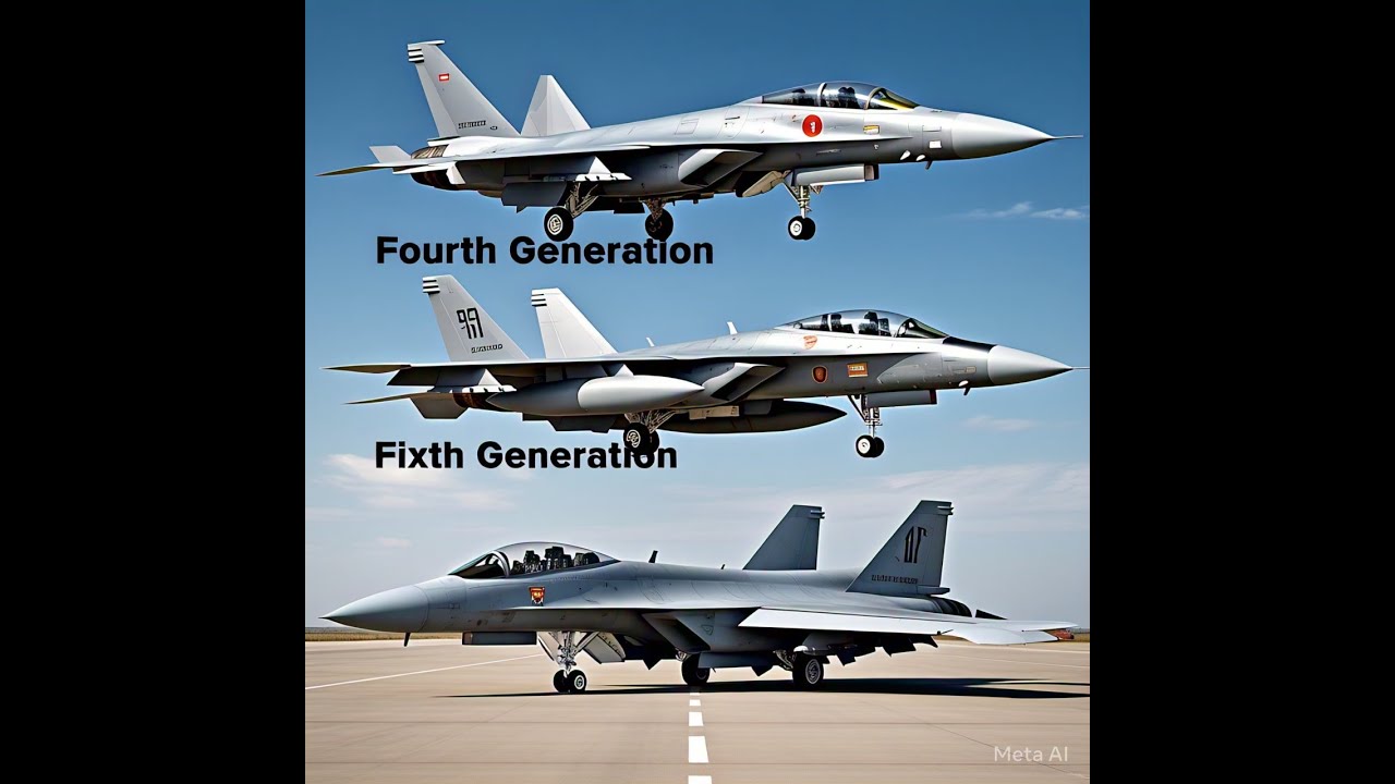 The Evolution of Fighter Jets: 4th vs. 5th vs. 6th Generation Explained ...