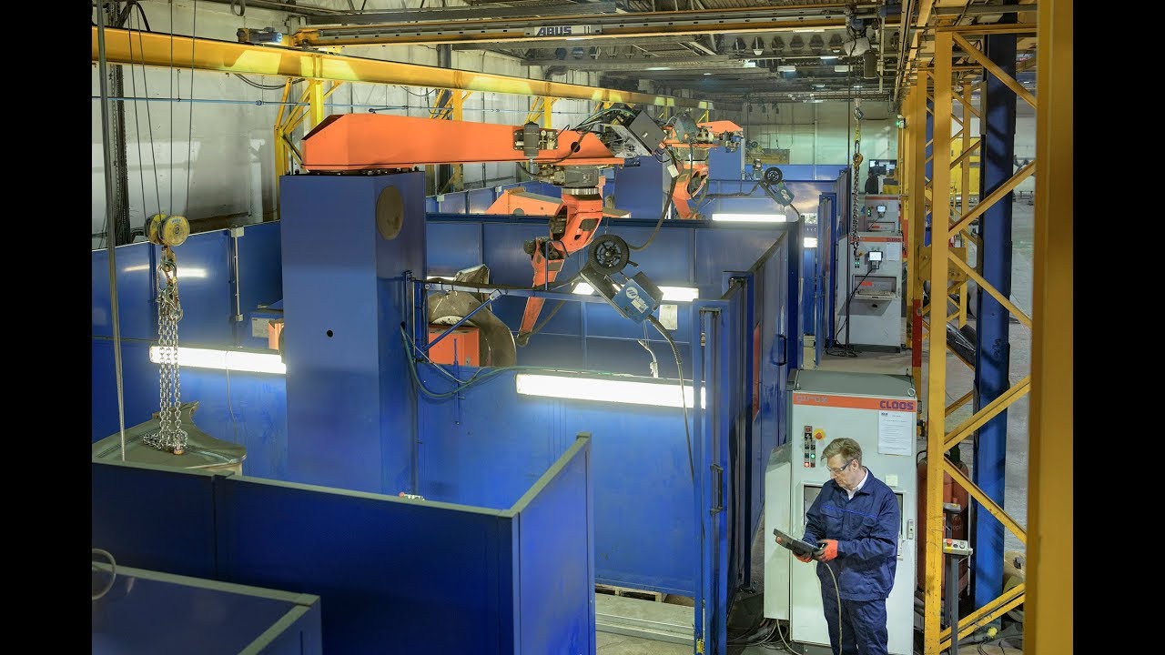 Miller Factory 360 Tour - Robot Welding - YouTube