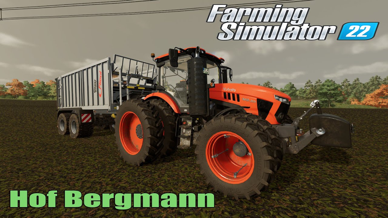 Farming Simulator 22 - Mapa Hof Bergmann - YouTube