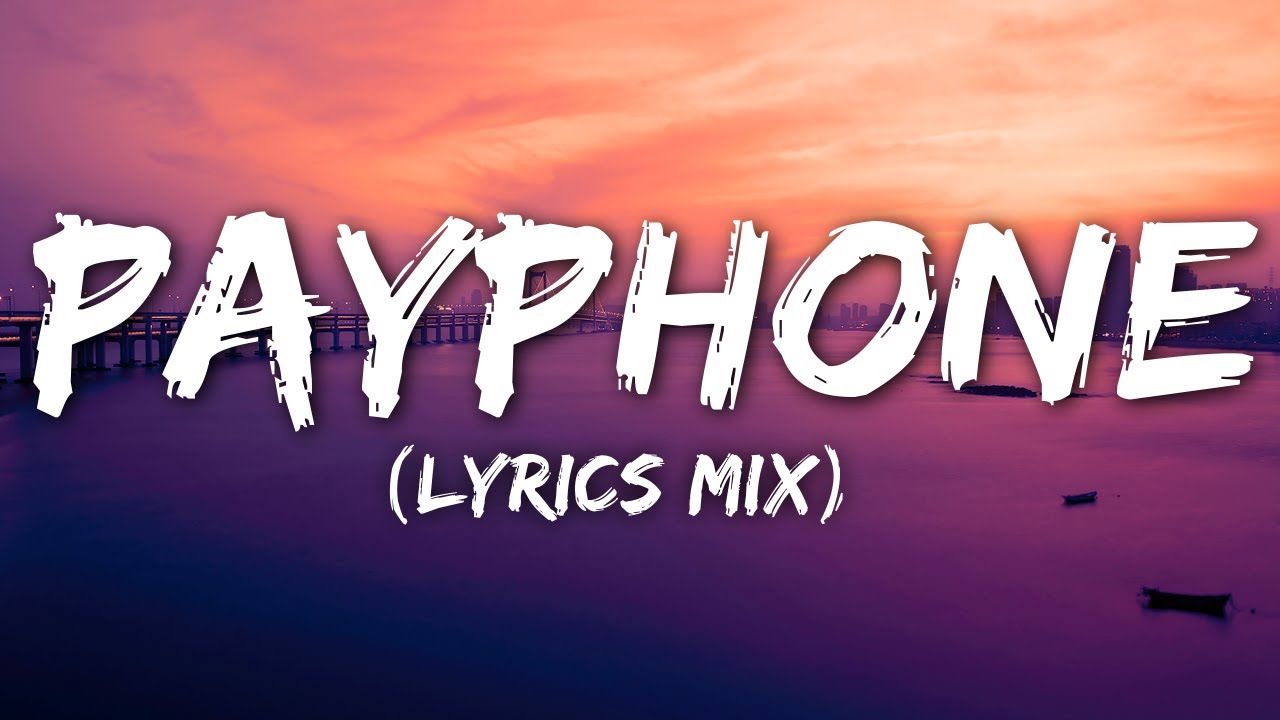 Maroon 5 - Payphone (Lyrics) | Justine Skye, Jerrod Bowen...(Mix) - YouTube