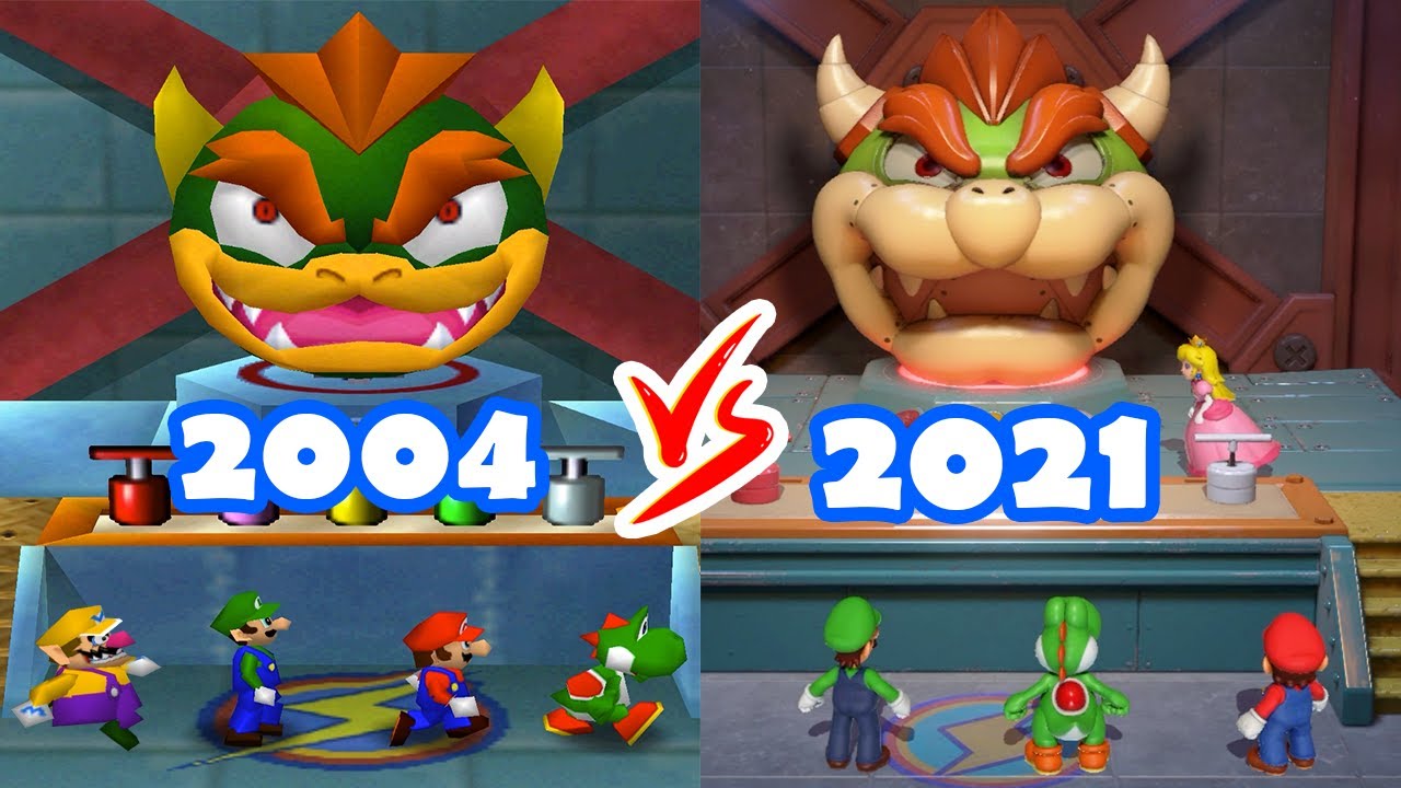 Mario Party Superstars vs Mario Party Gamecube - Mario vs Peach vs ...