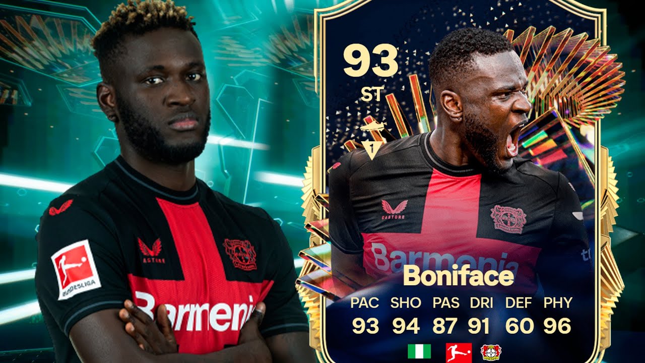 ¡MUCHO MEJOR QUE DROGBA GOLAZO! 😍 93 Victor BONIFACE TOTS PLAYER REVIEW ...