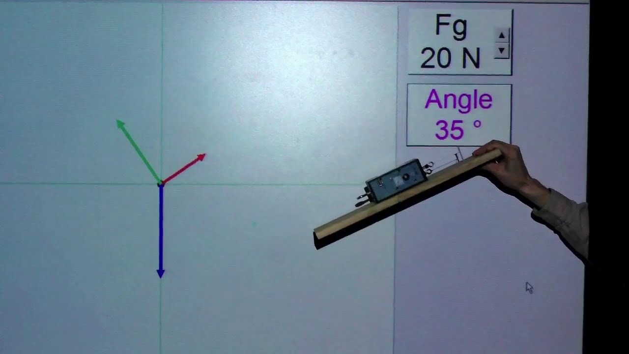 Block on Ramp demo with Vernier's WDSS - YouTube
