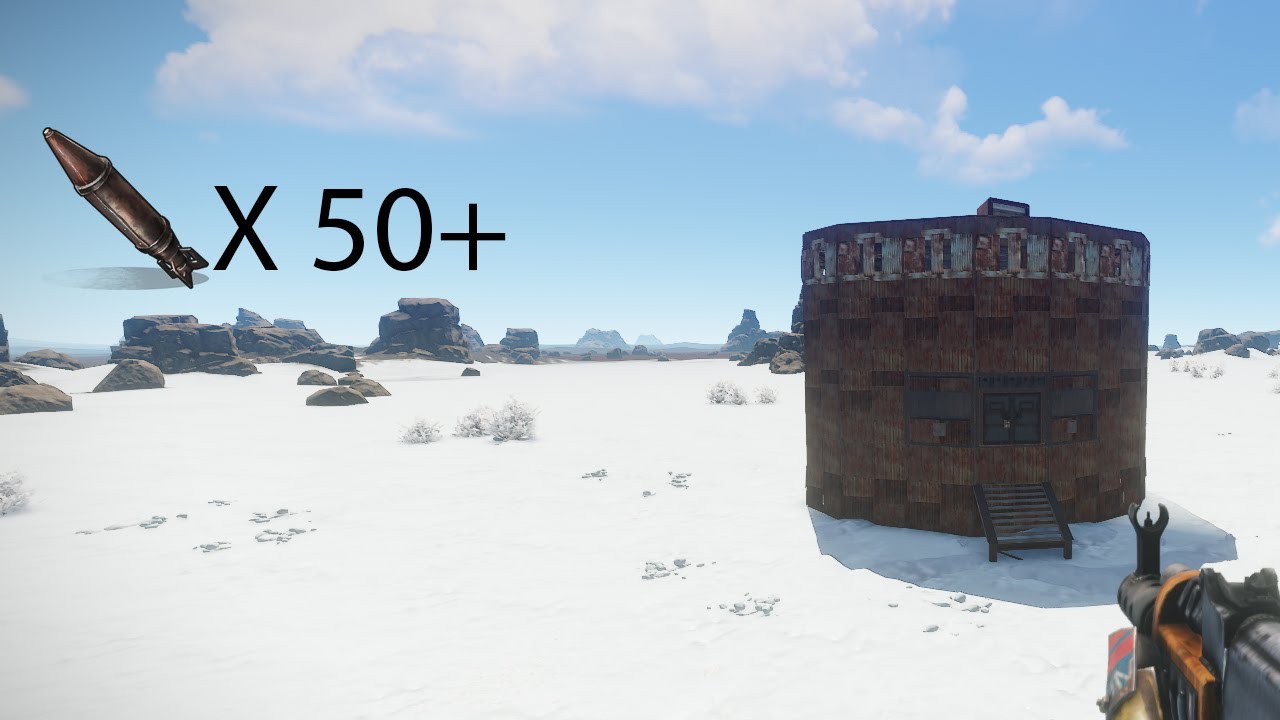 New Strongest Base Design Rust 2020 50+ Rockets - YouTube