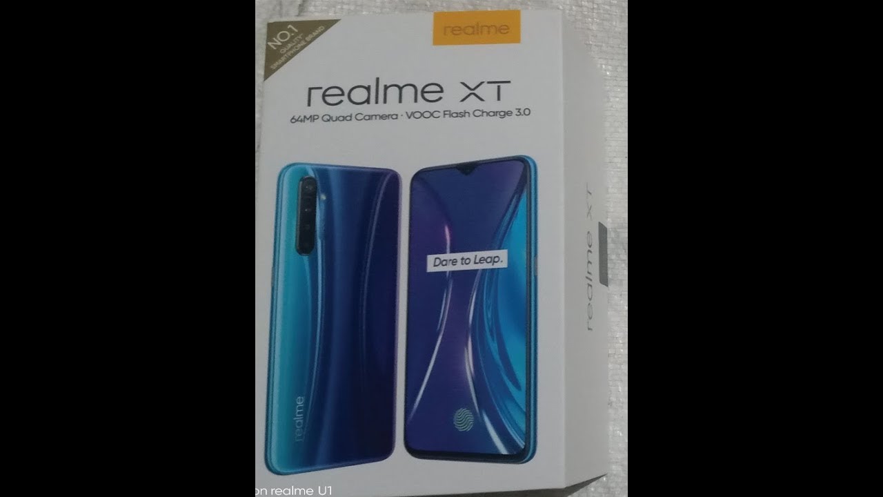 Realme XT unboxing @ First Look World's First 64MP Camera - YouTube