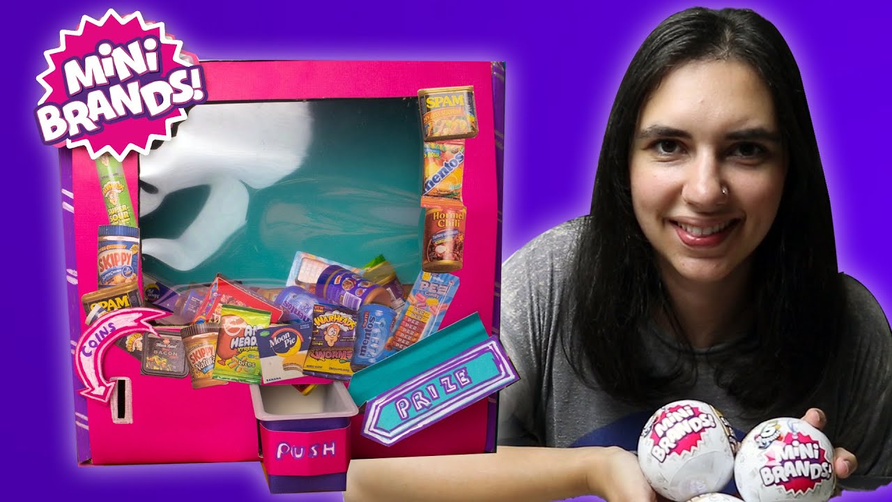 How to make a mini brands vending machine - YouTube