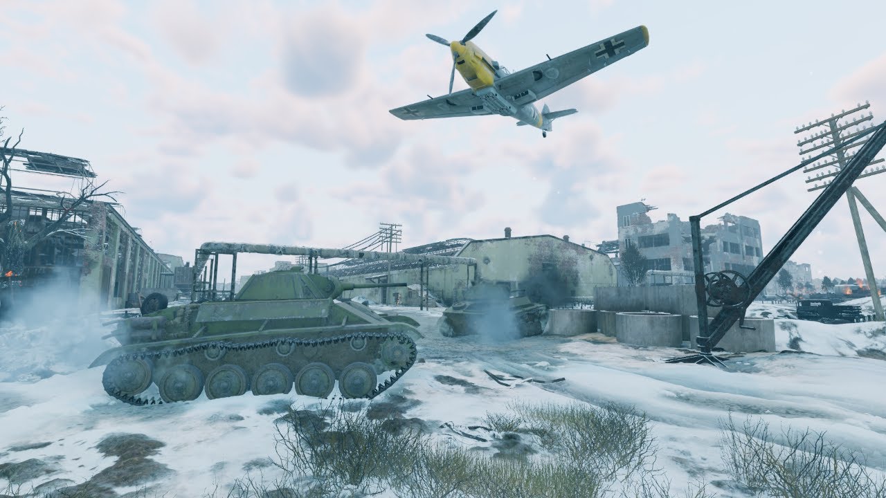 Enlisted Gameplay - Battle of Stalingrad - Tractor plant (Confrontation ...