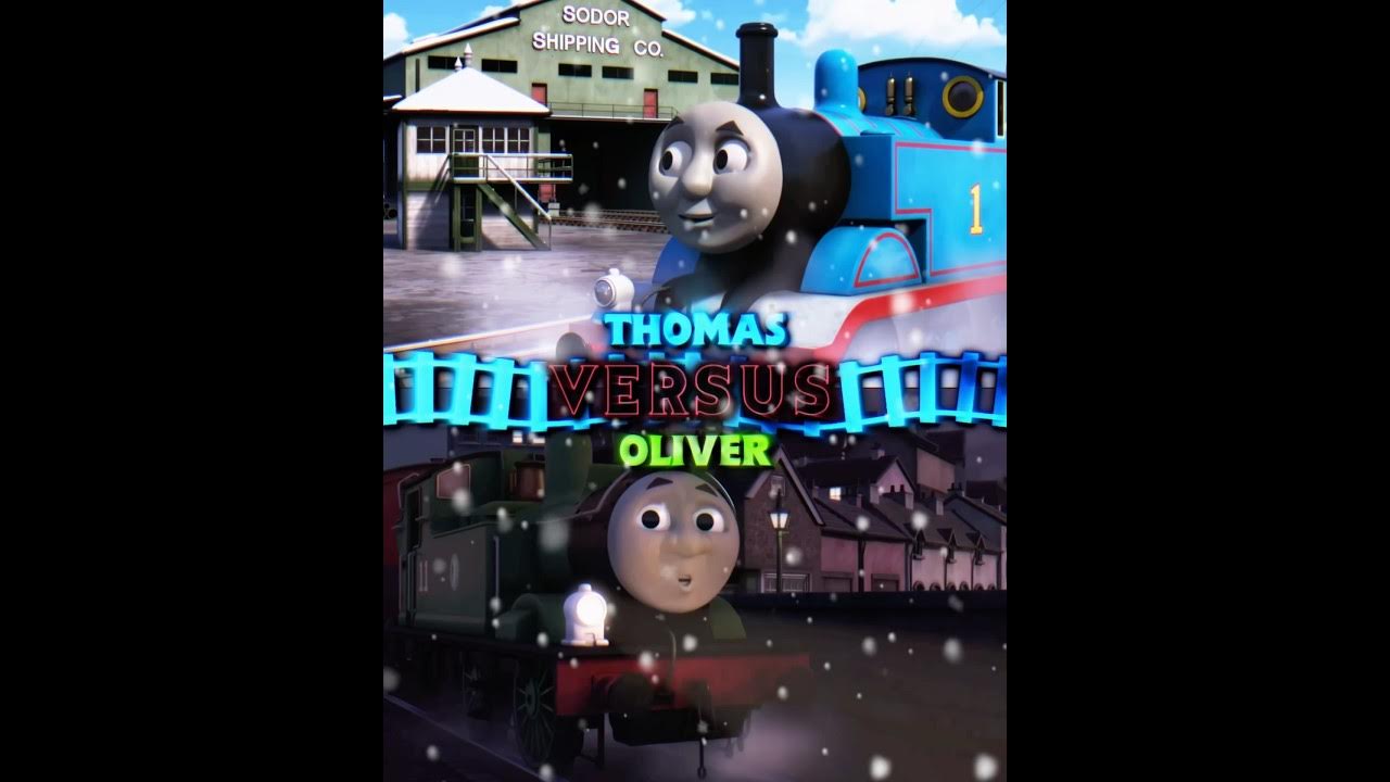 Thomas the Tank Engine vs Oliver the Western Engine - YouTube