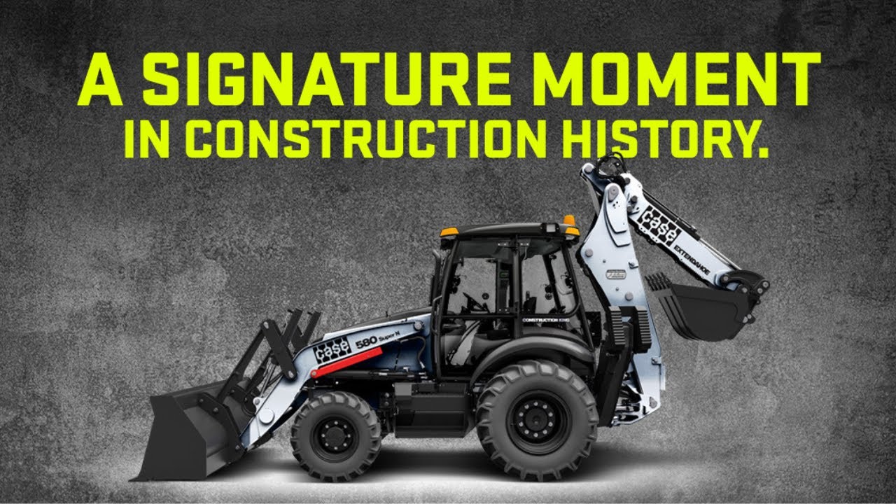 North America: J.I. CASE Signature Limited Edition Backhoe Loader - YouTube