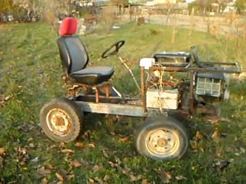 Trabant motoros traktor02 - YouTube