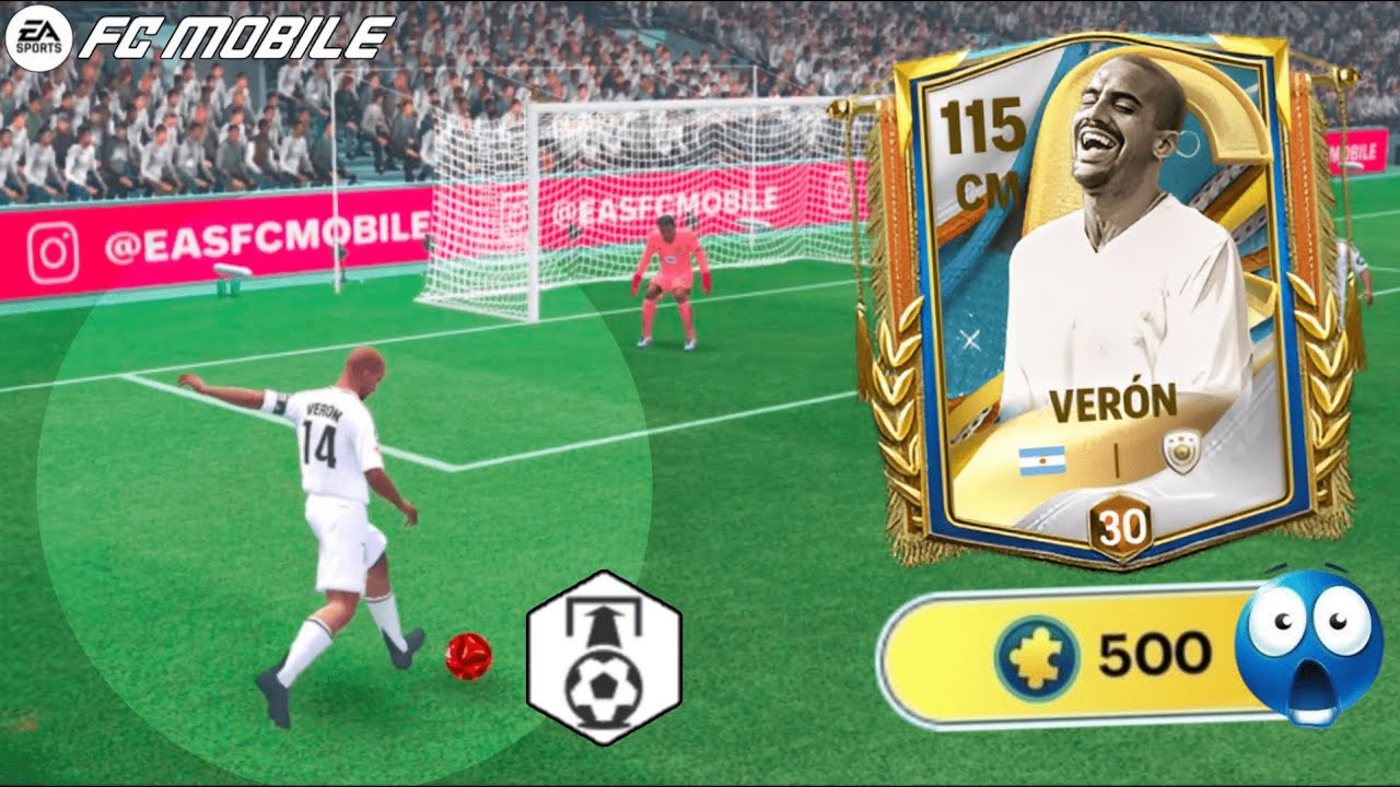 VERON 110 OVR CM- ONLY FOR 500 SHARDS 💥🤯| FC Mobile Review - YouTube