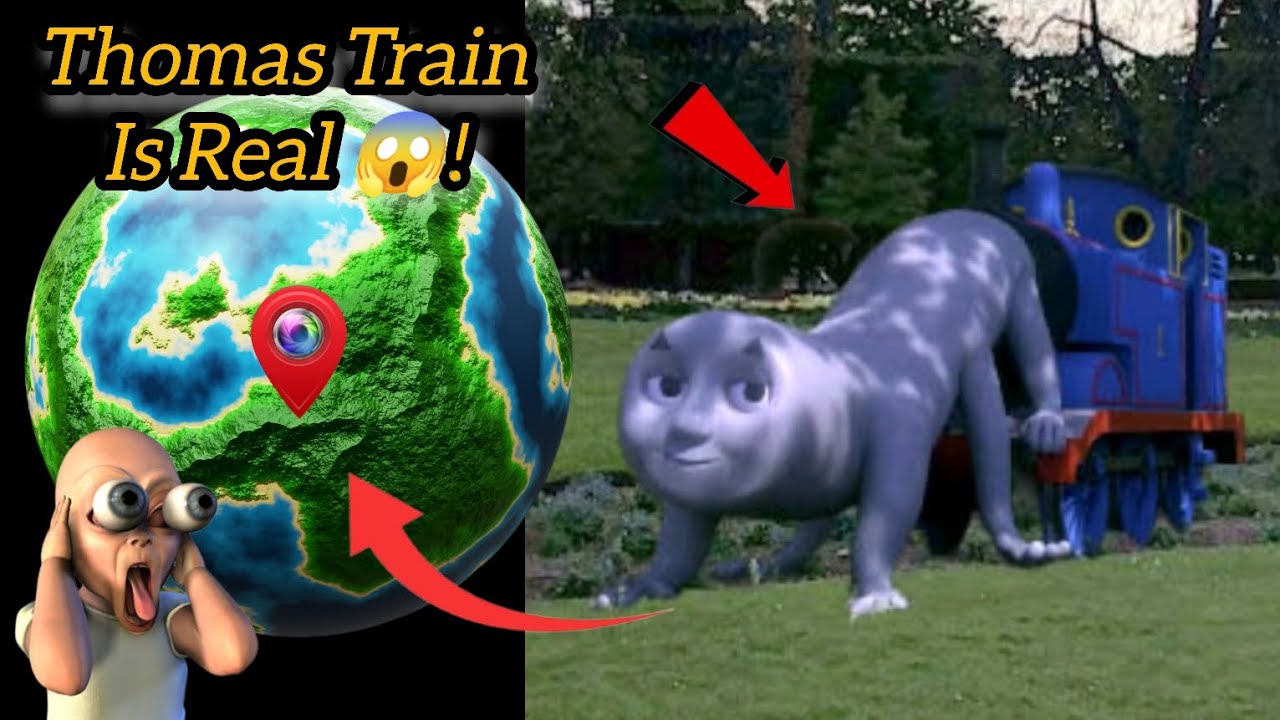 Thomas Train on Google Earth and Google maps #viralvideo #video - YouTube