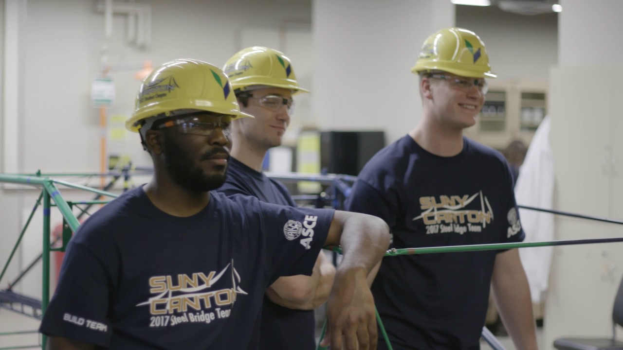 SUNY Canton's Steel Bridge Team - YouTube