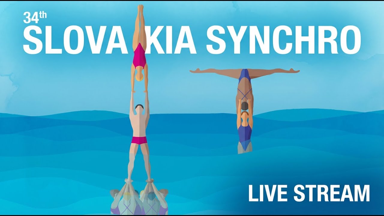 34th Slovakia Synchro - U12 Women and Mixed Duet Free - YouTube