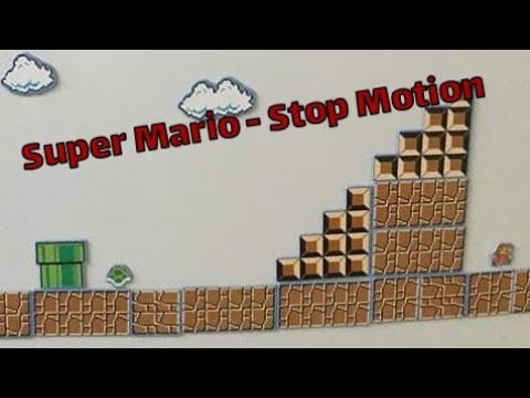 Super Mario Stop Motion with Magnets - YouTube