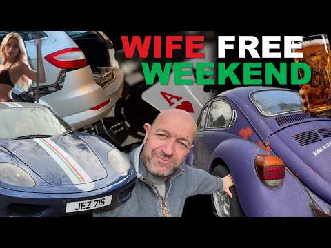 Wife's Away on a jolly - lets do car stuff! Mondeo, Ferarri and VW Beetle