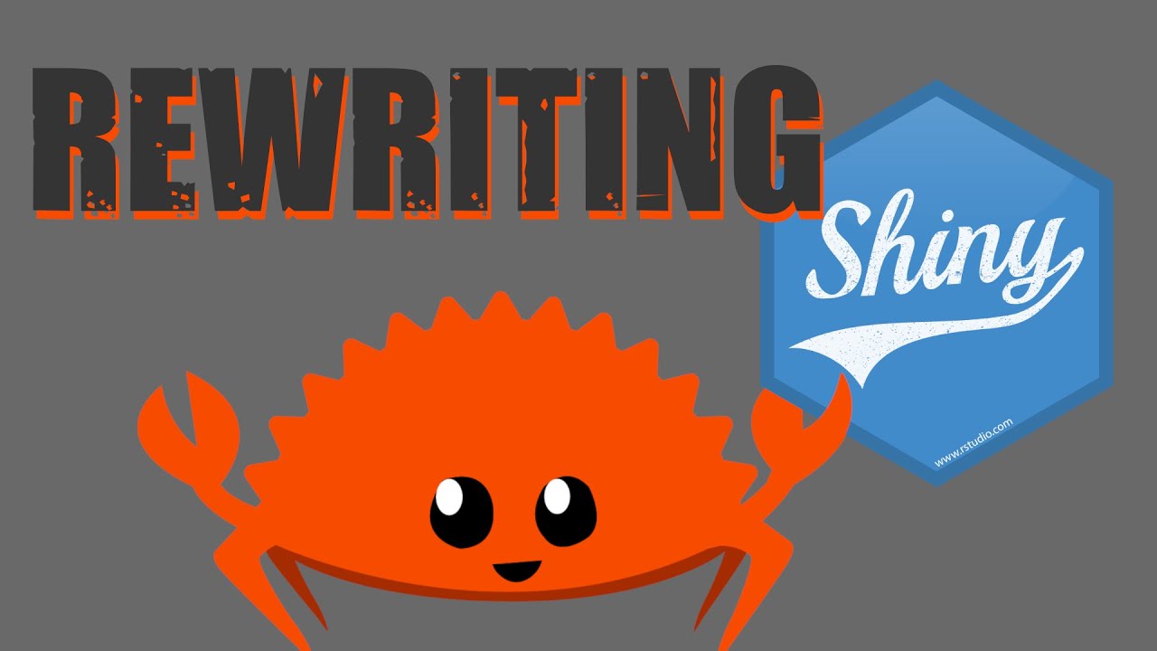 Rewriting Shiny in Rust: Showing off basic functionality - YouTube