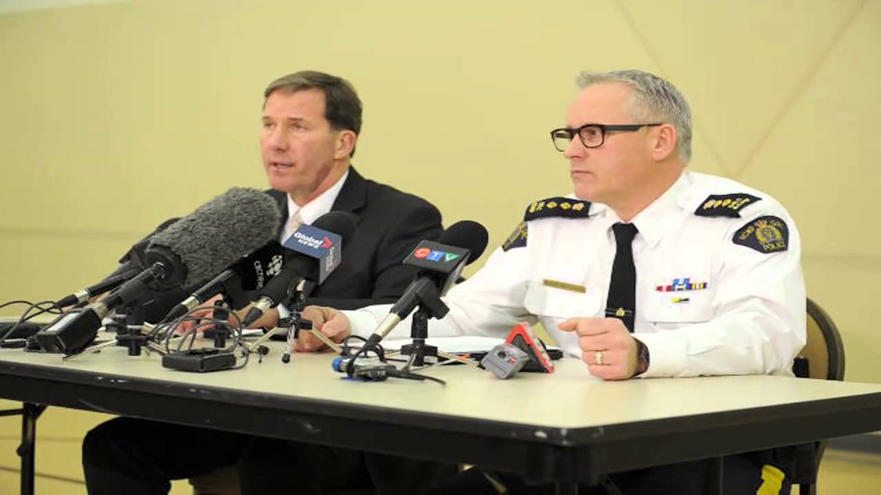 ASIRT Exec Dir. and RCMP Superintendent speak to media about shooting ...