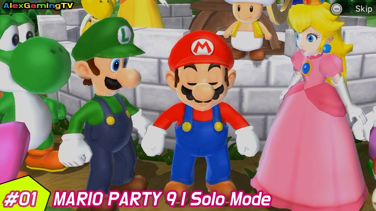 MARIO PARTY 9 (Solo mode, #26) Player Mario # Part 1 - YouTube