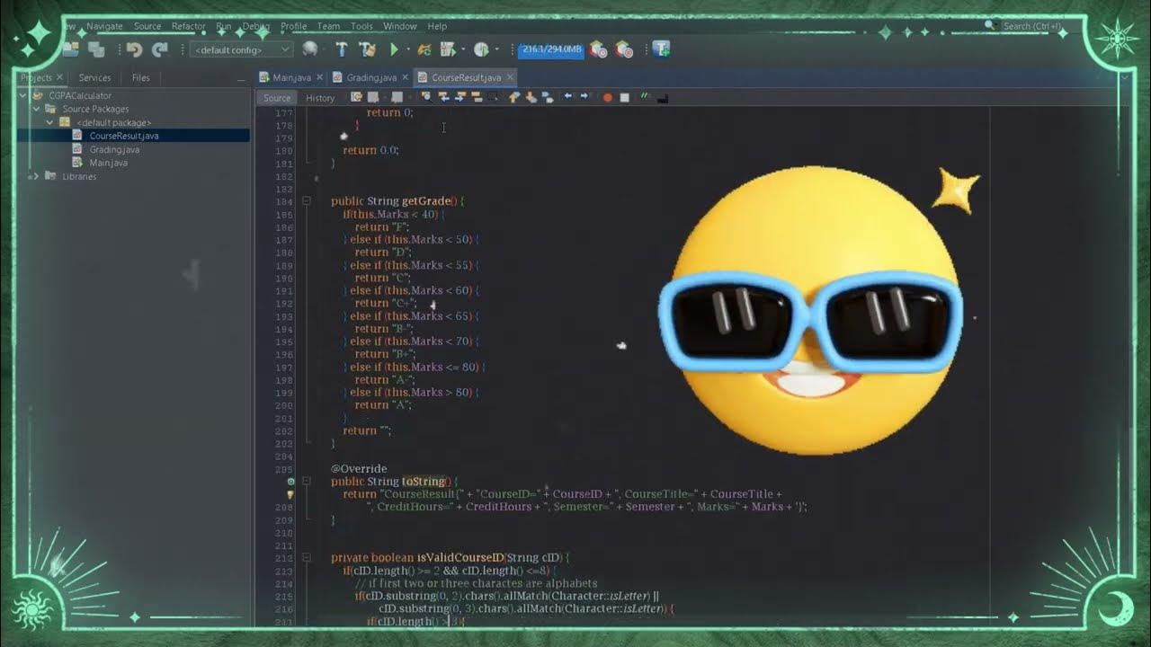 How To Create Java-Based GUI CGPA Calculator With Student Details And ...