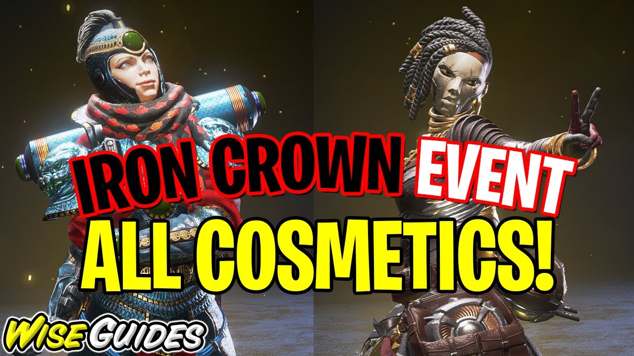 *NEW* Apex Iron Crown Event! ALL COSMETICS! EPIC and LEGENDARY Items ...